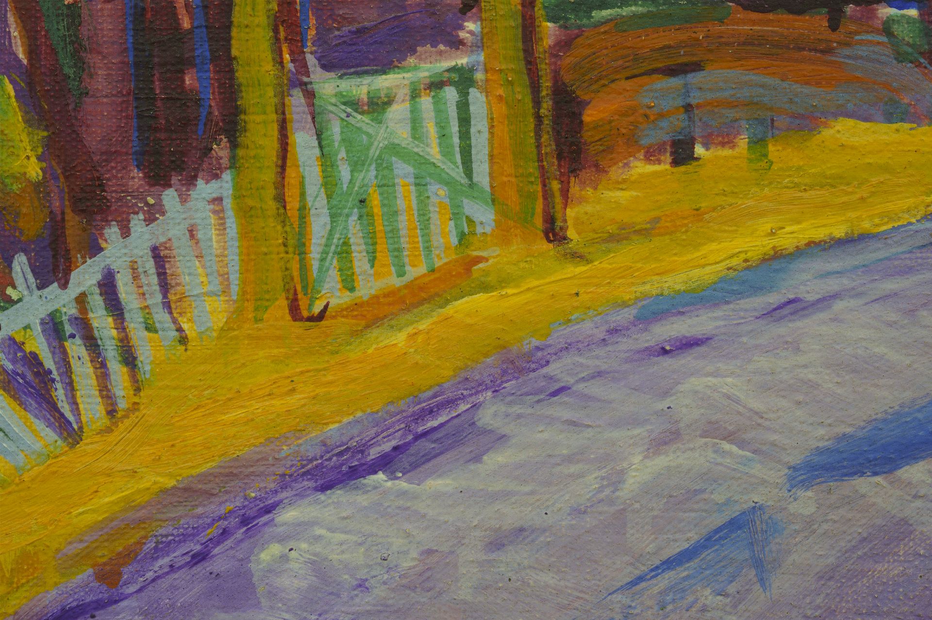 Johan Dijkstra | Schilderijen te Koop | Landweg in Groningen