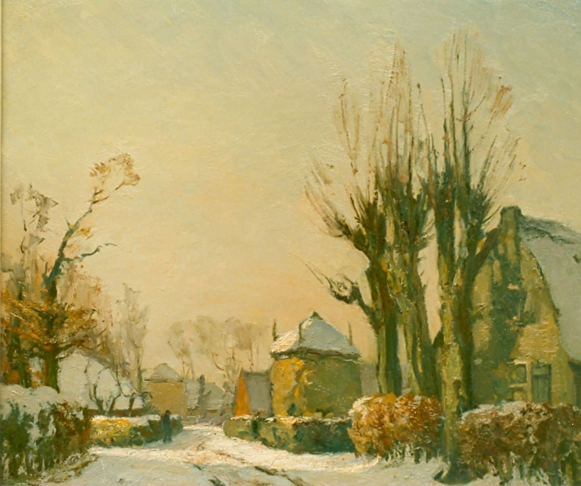 David Schulman | Paintings prev. for Sale | Laren in winter
