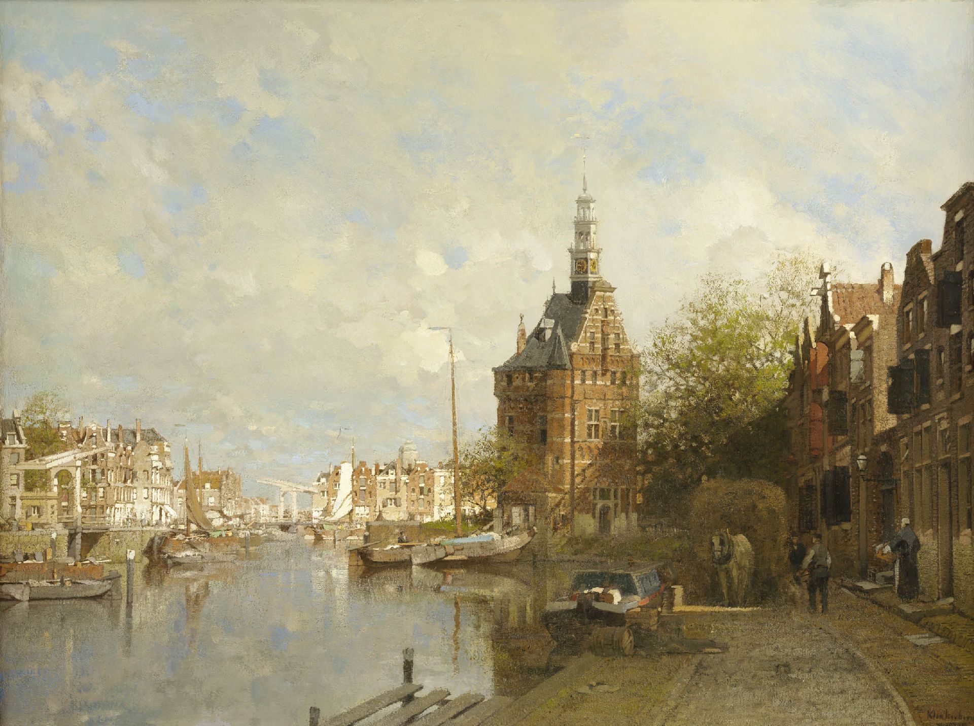 Karel Klinkenberg | Paintings prev. for Sale | The Hoofdtoren, Hoorn