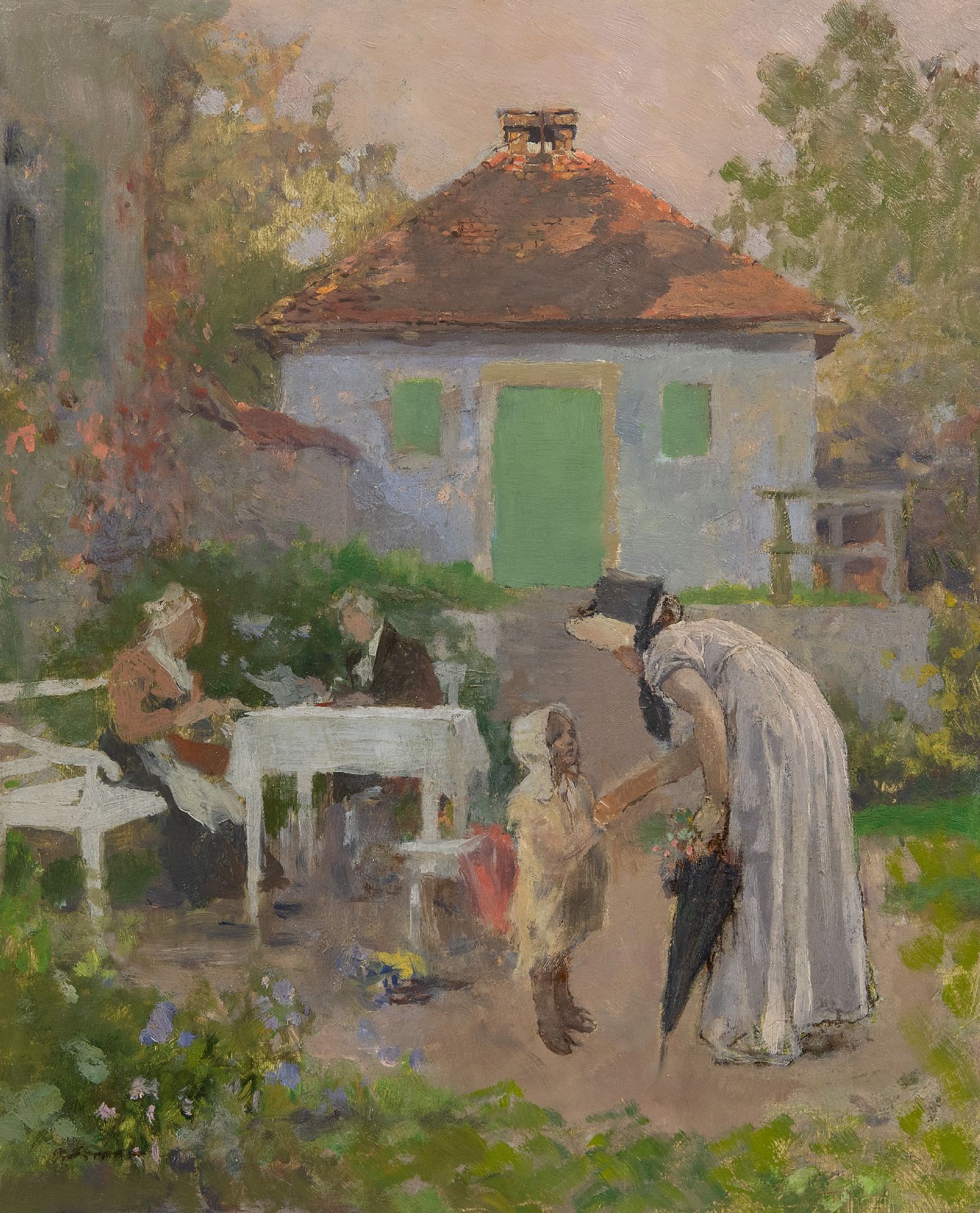 Guillaume Somers | Paintings for Sale | After the walk