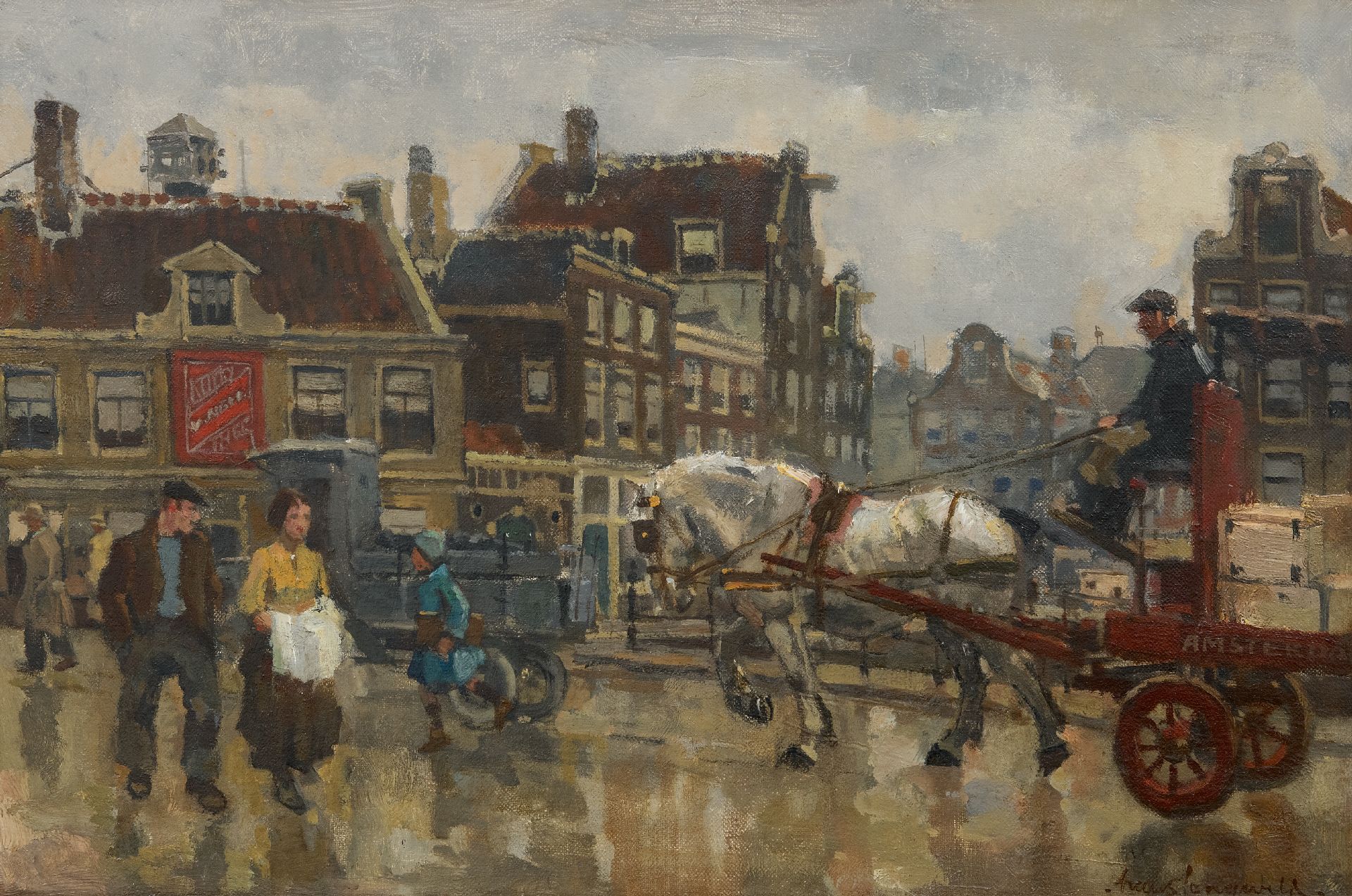 Frans Langeveld (1877-1939) Schilderijen te Koop