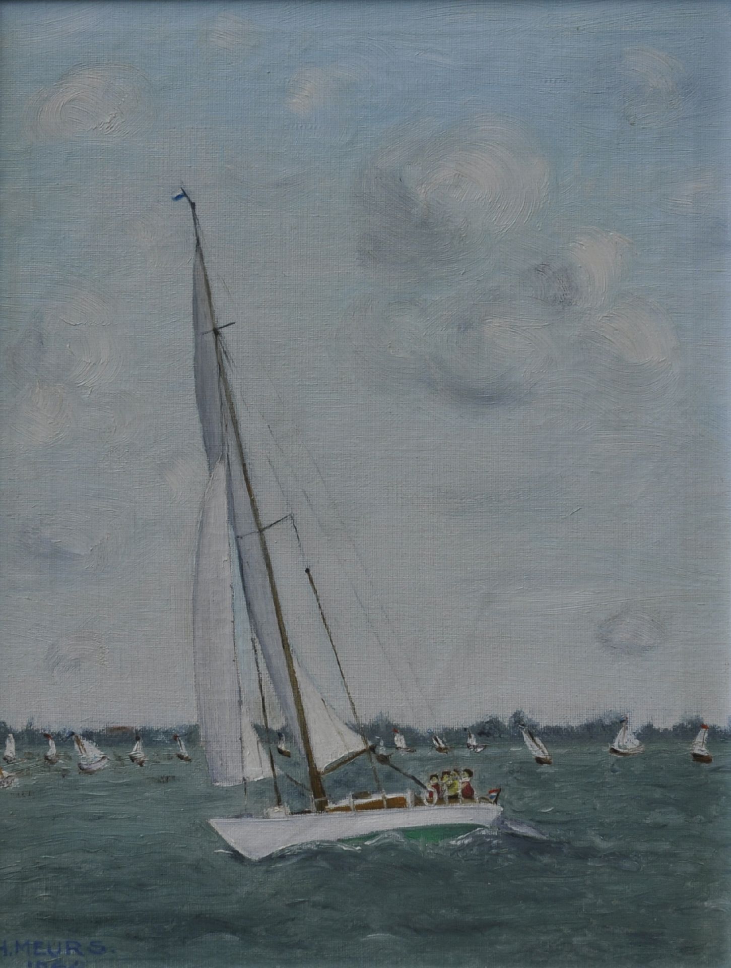 Harmen Meurs (toegeschreven aan) (1891-1964) Schilderijen te Koop