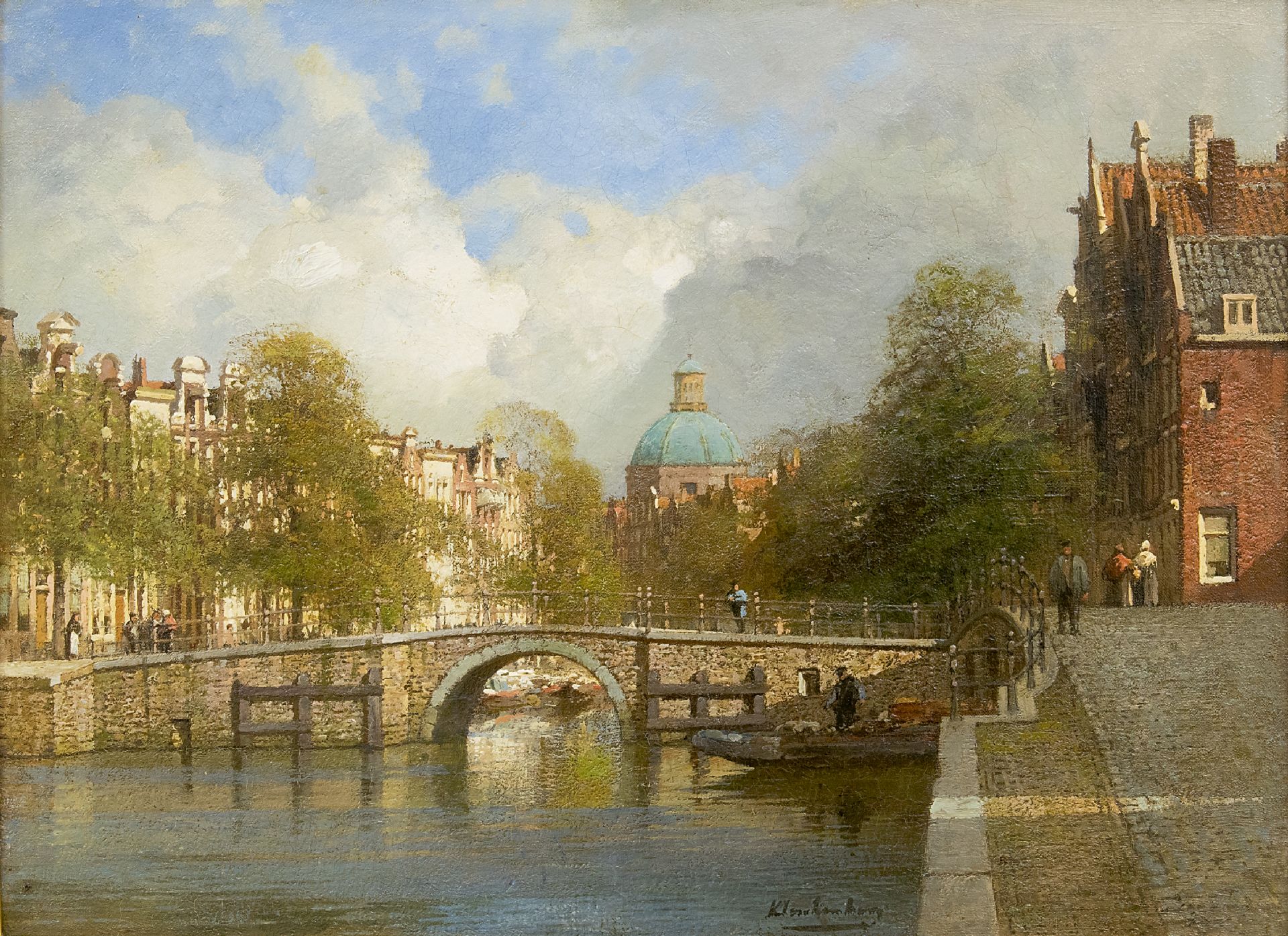 Klinkenberg The Westertoren on the Prinsengracht, Amsterdam - Johannes ...