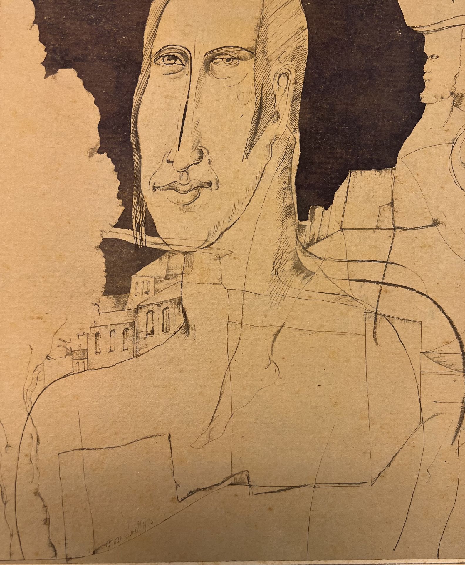 Gabriel van Schnell | Watercolours and drawings for Sale | Portrait of ...