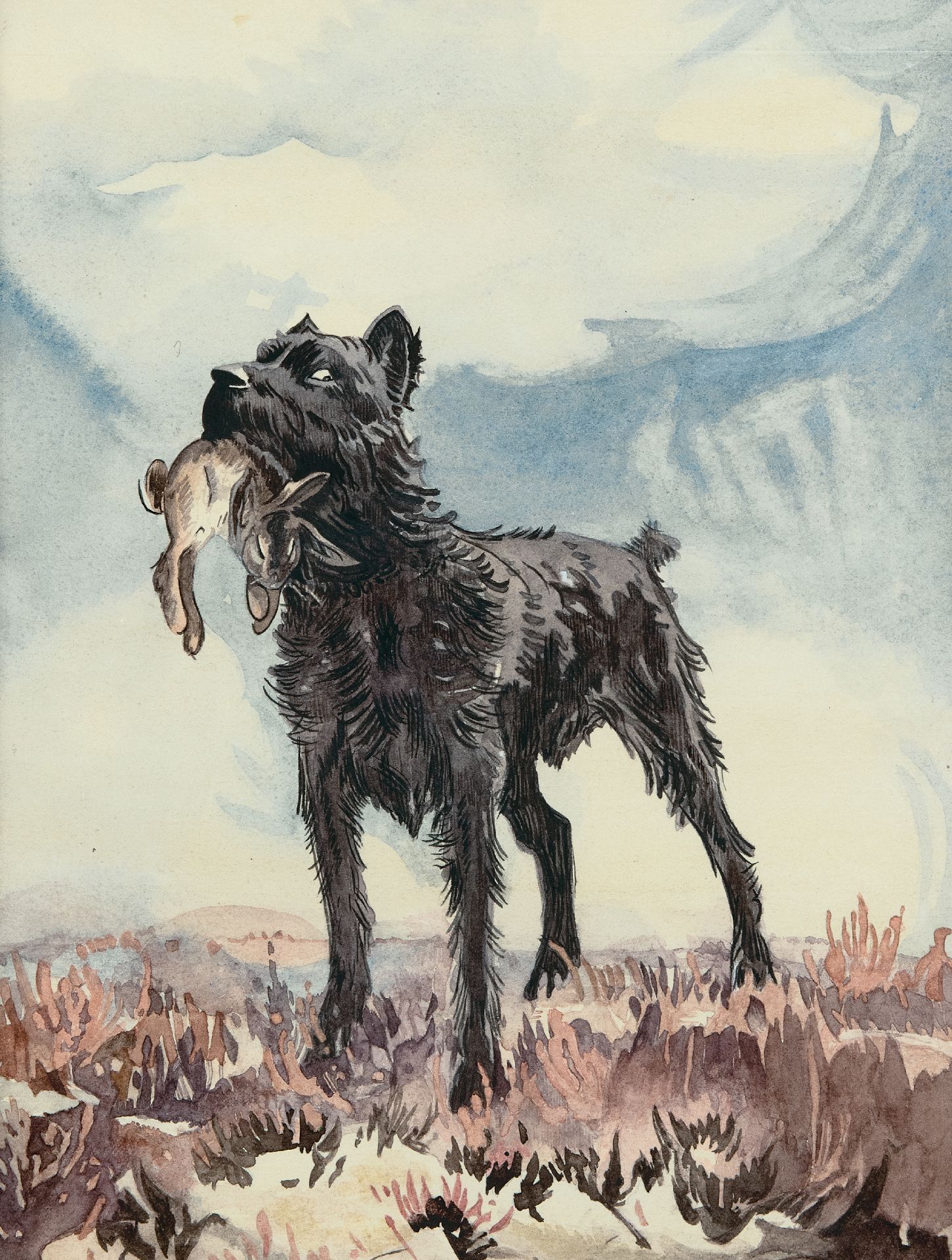 Piet van der Hem | Aquarelle und Zeichnungen zum Verkauf ...