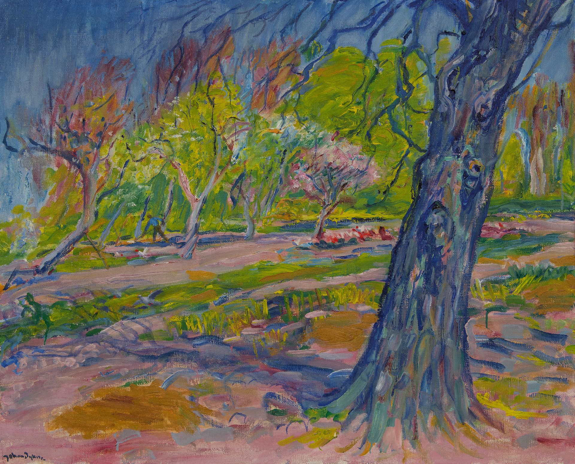 Johan Dijkstra | Paintings for Sale | Evolution du printemps