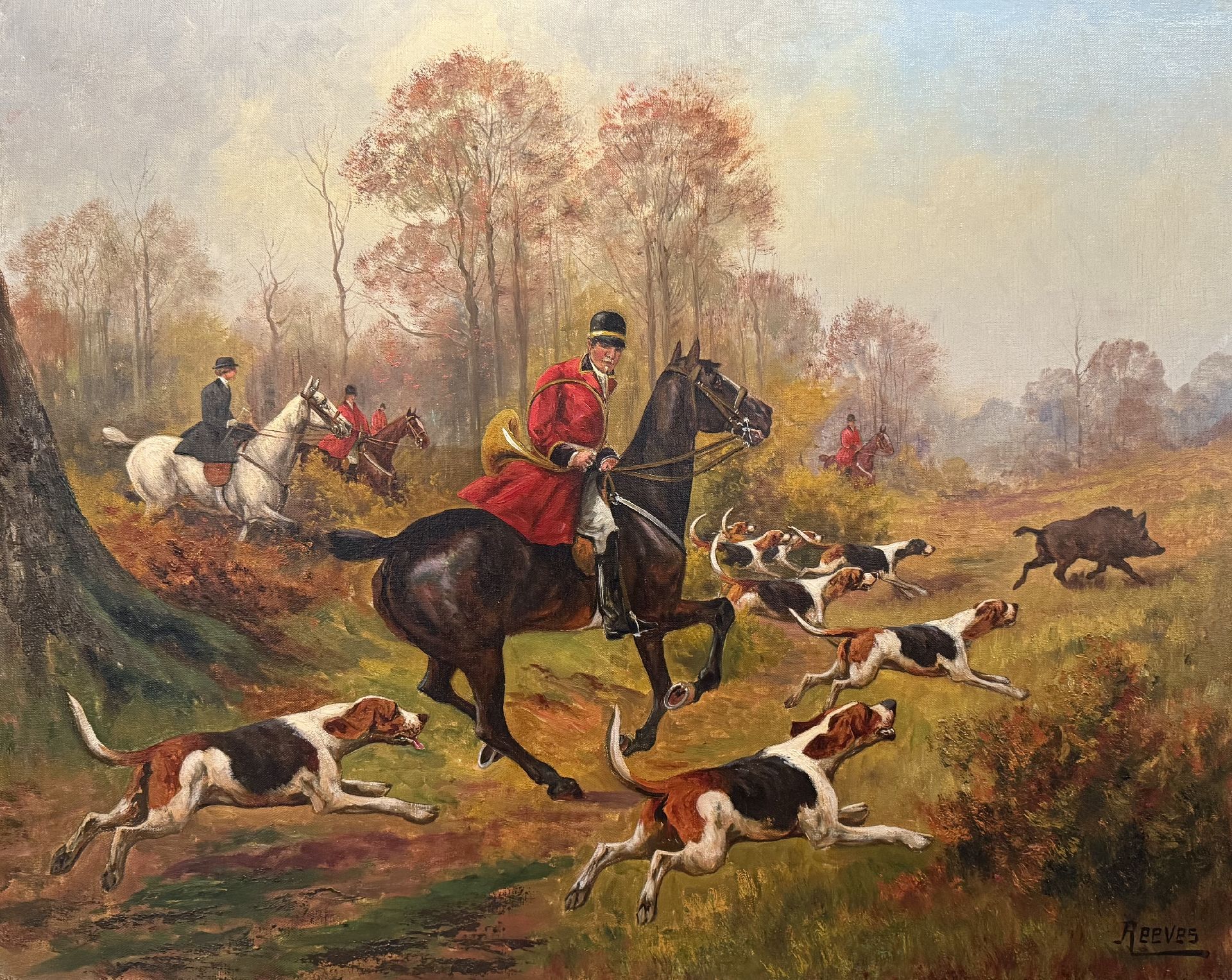 Walter Reeves (1882-1900) Schilderijen te Koop