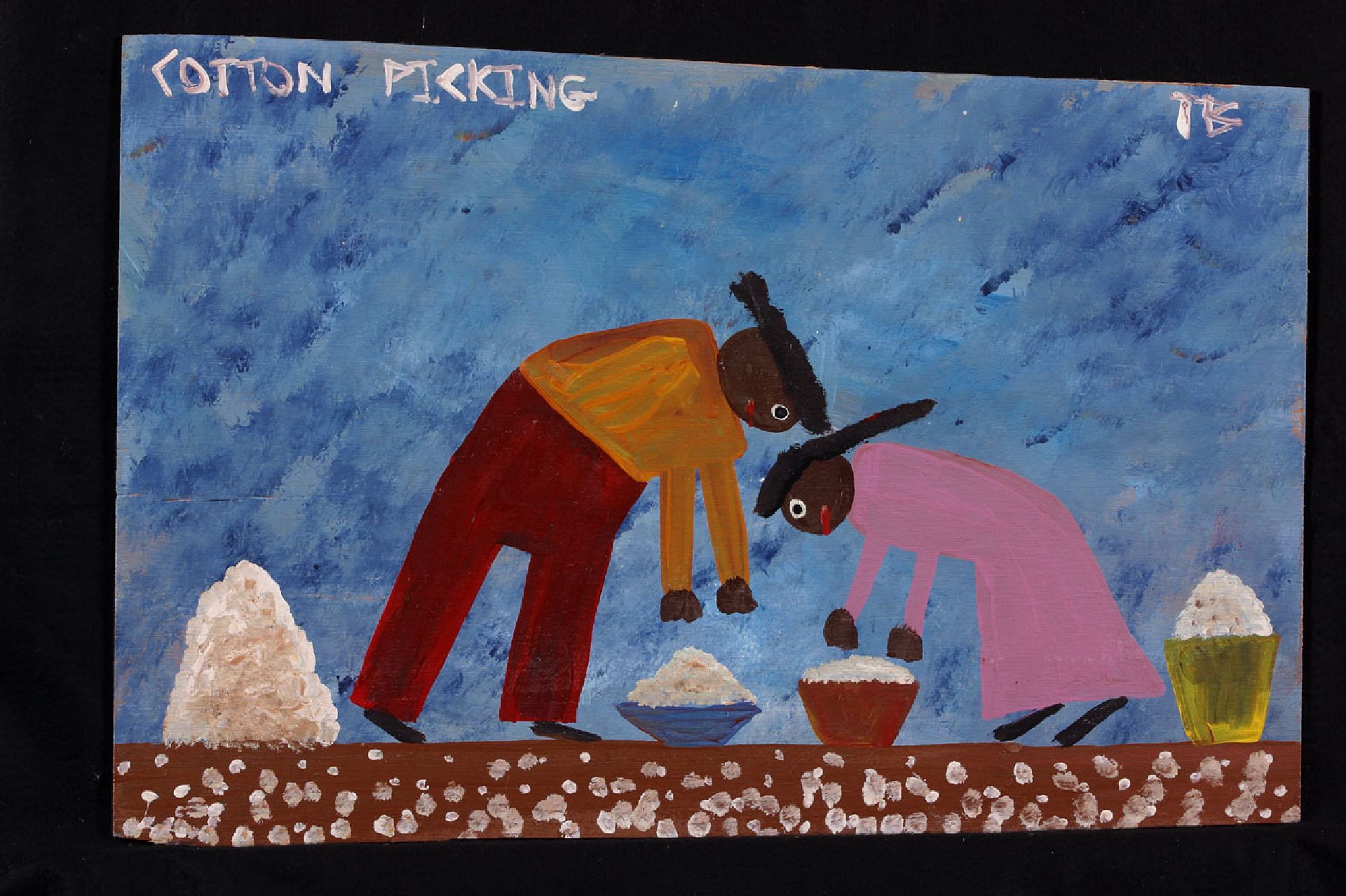 Tim Brown | Paintings prev. for Sale | Cotton picking