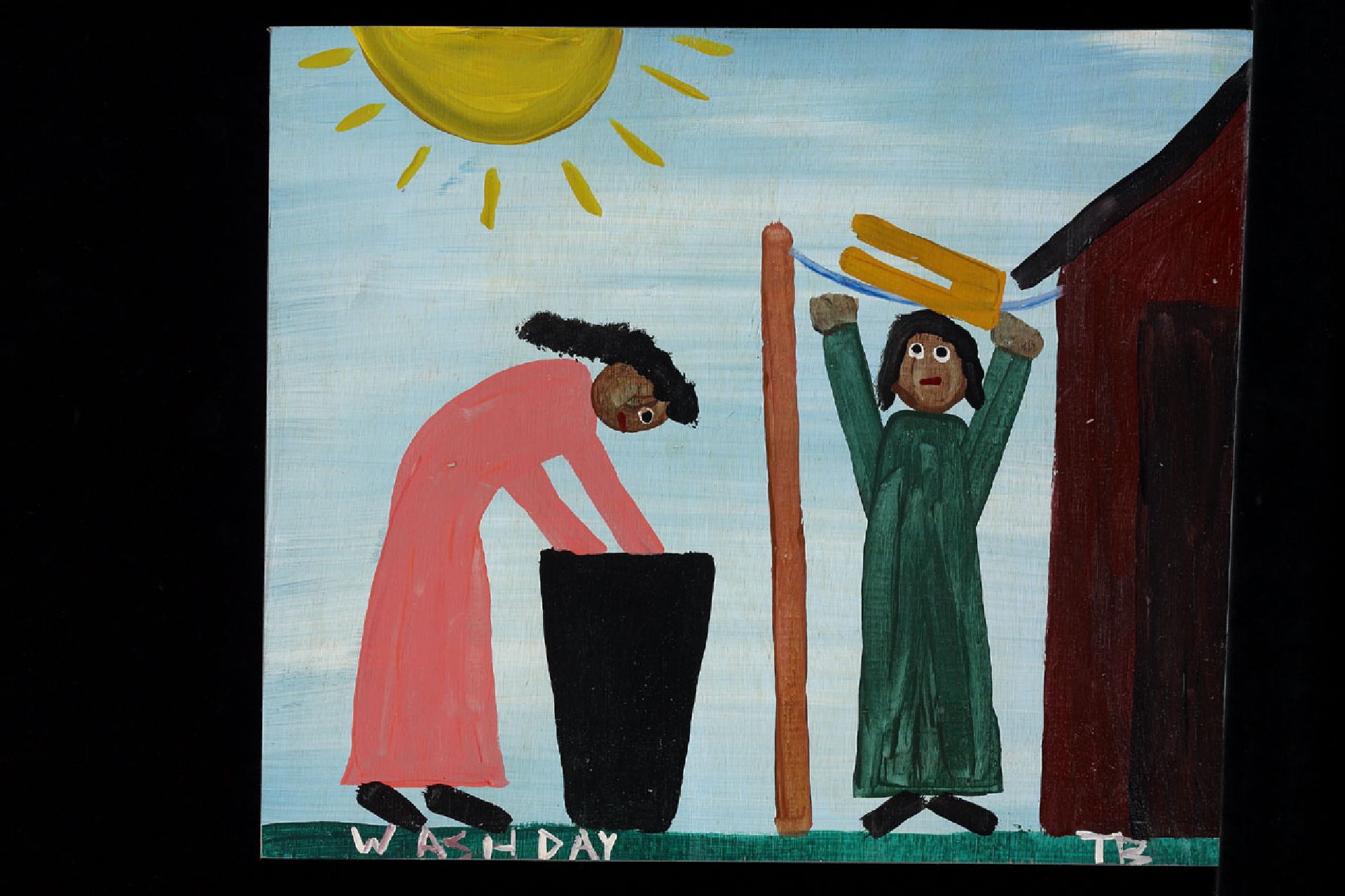 Tim Brown | Paintings prev. for Sale | Wash day