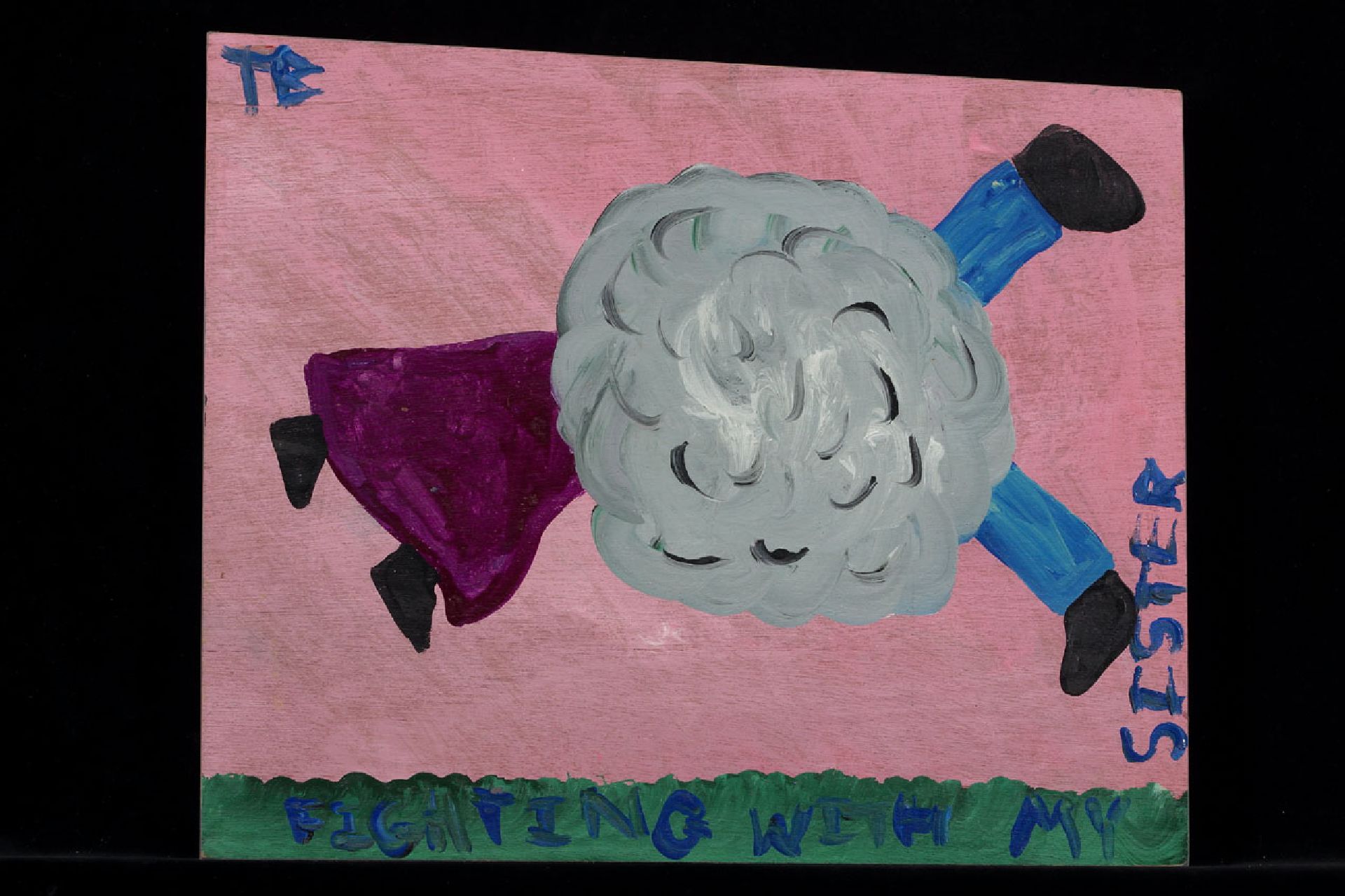 Tim Brown | Paintings prev. for Sale | Fighting with my sister