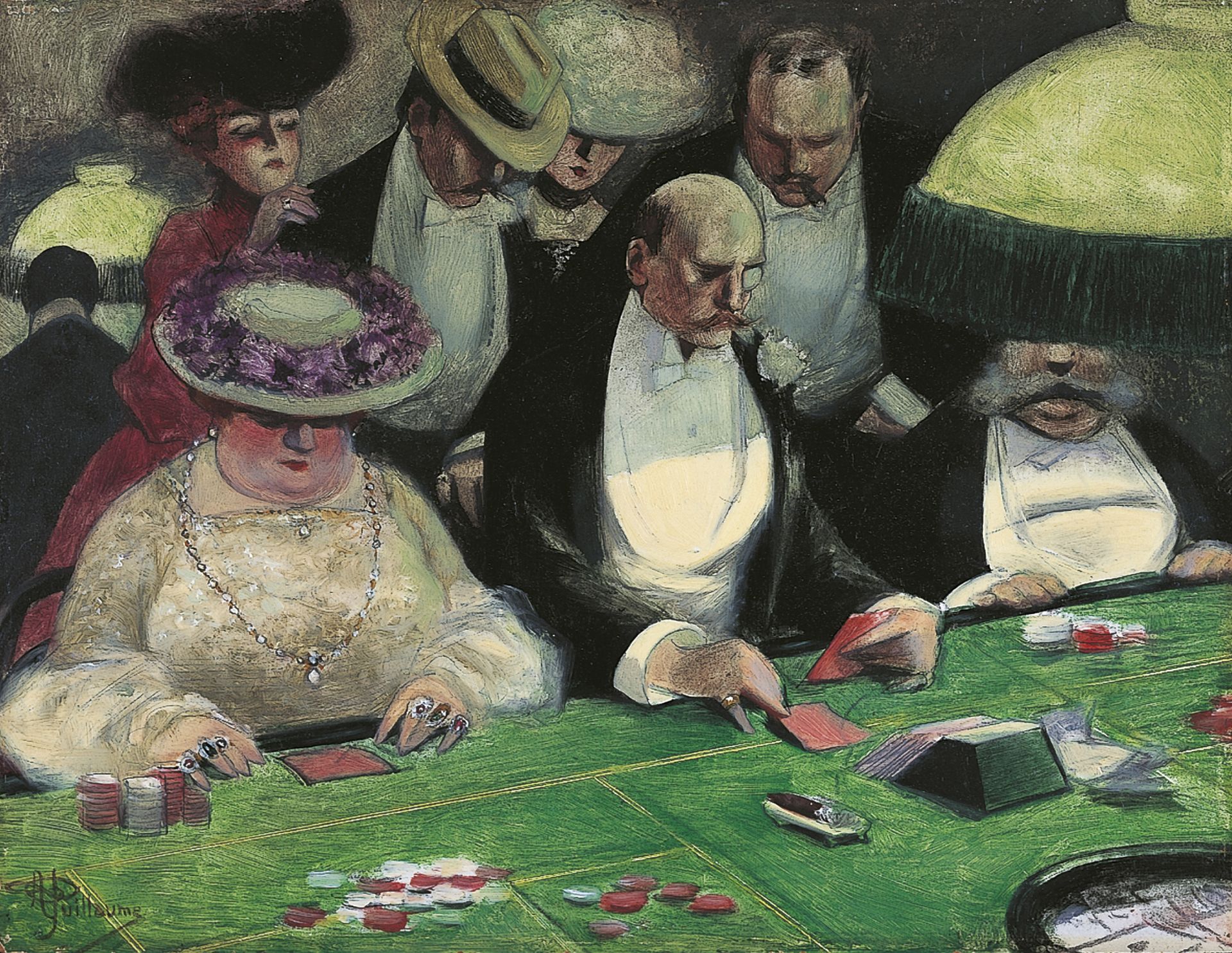 Albert Guillaume (1873-1942) Schilderijen te Koop