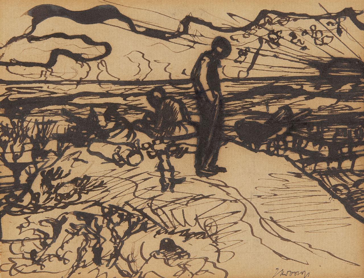 Jan Toorop (1858-1928) Schilderijen te Koop